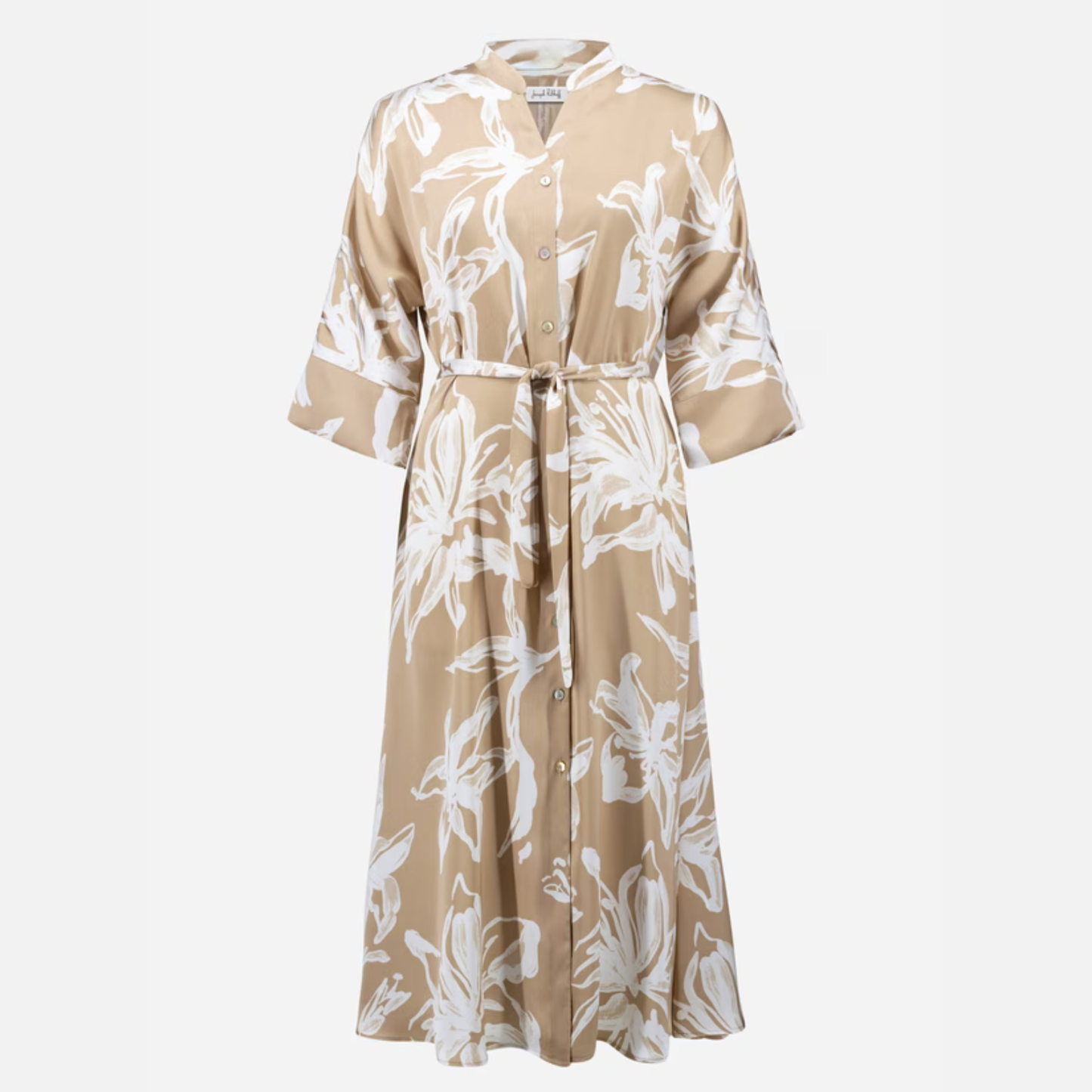 Joseph Ribkoff Floral Belted Shirt Dress | Harbour Thread